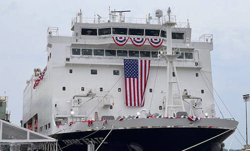 Empire State VII, the first National Security Multi-Mission Vessel ...