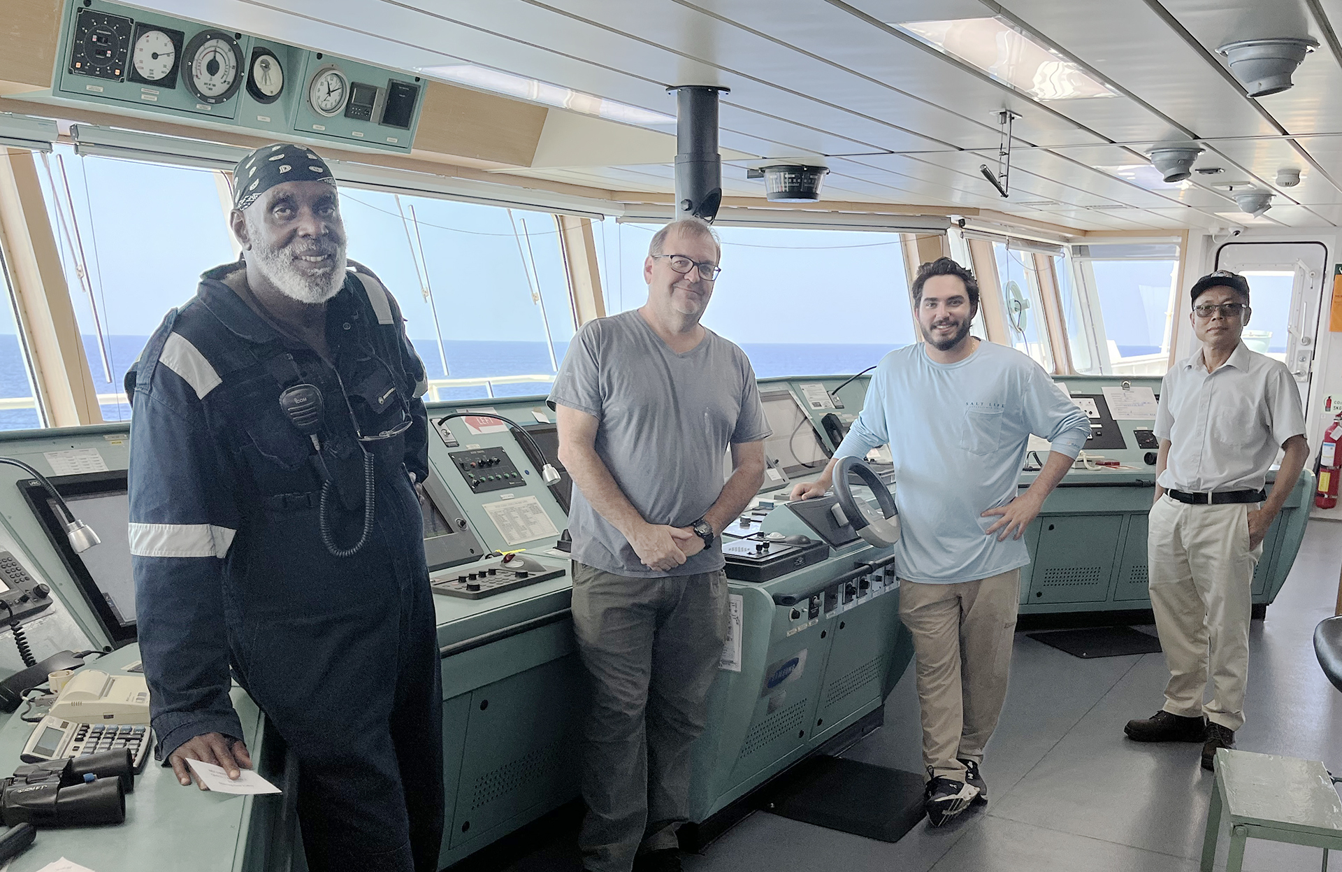 Photos: AMO aboard tanker Badlands Trader - American Maritime Officers