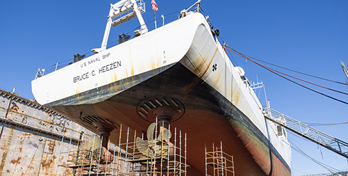Photos: USNS Bruce C. Heezen Undergoes Shipyard in Croatia - American ...
