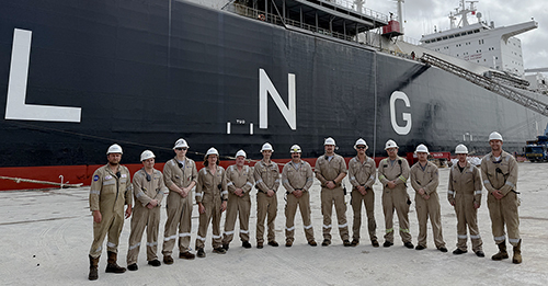 AMO Onboard as Crowley LNG Carrier American Energy Enters Service in ...