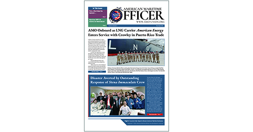 March-April Edition of American Maritime Officer Available Online ...
