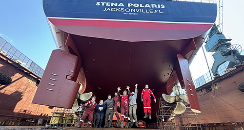 Photos: AMO Aboard Tanker Stena Polaris - American Maritime Officers