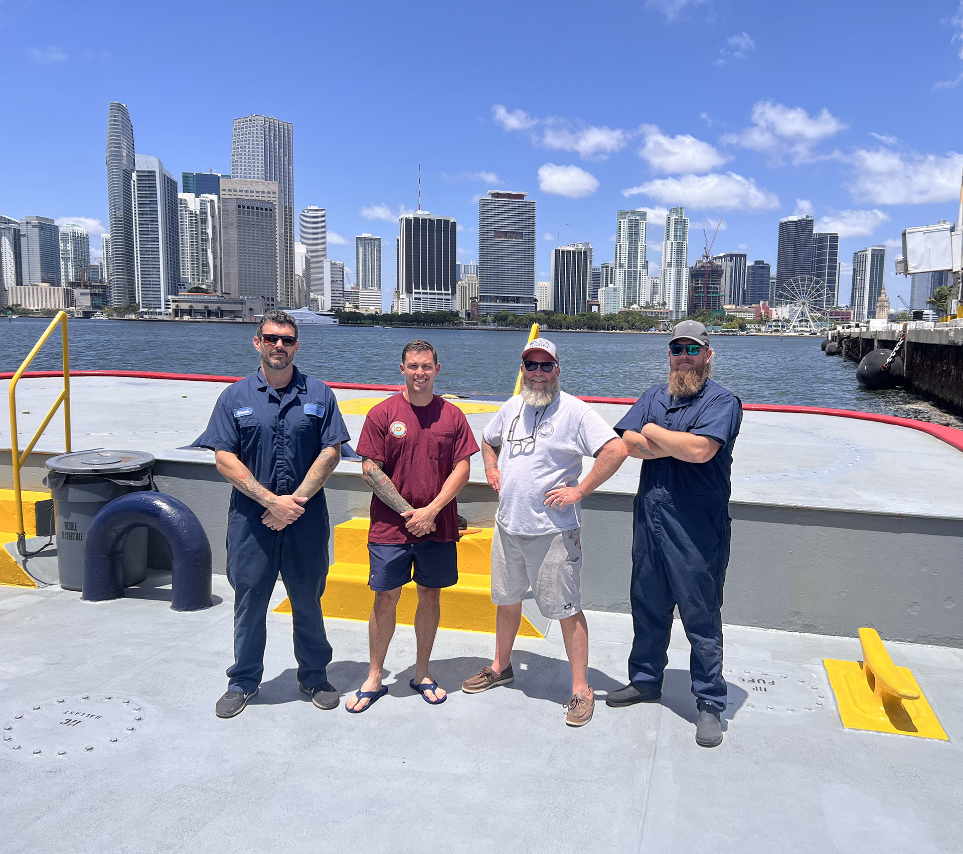 Photos: AMO Members on the Inland Waterways - American Maritime Officers