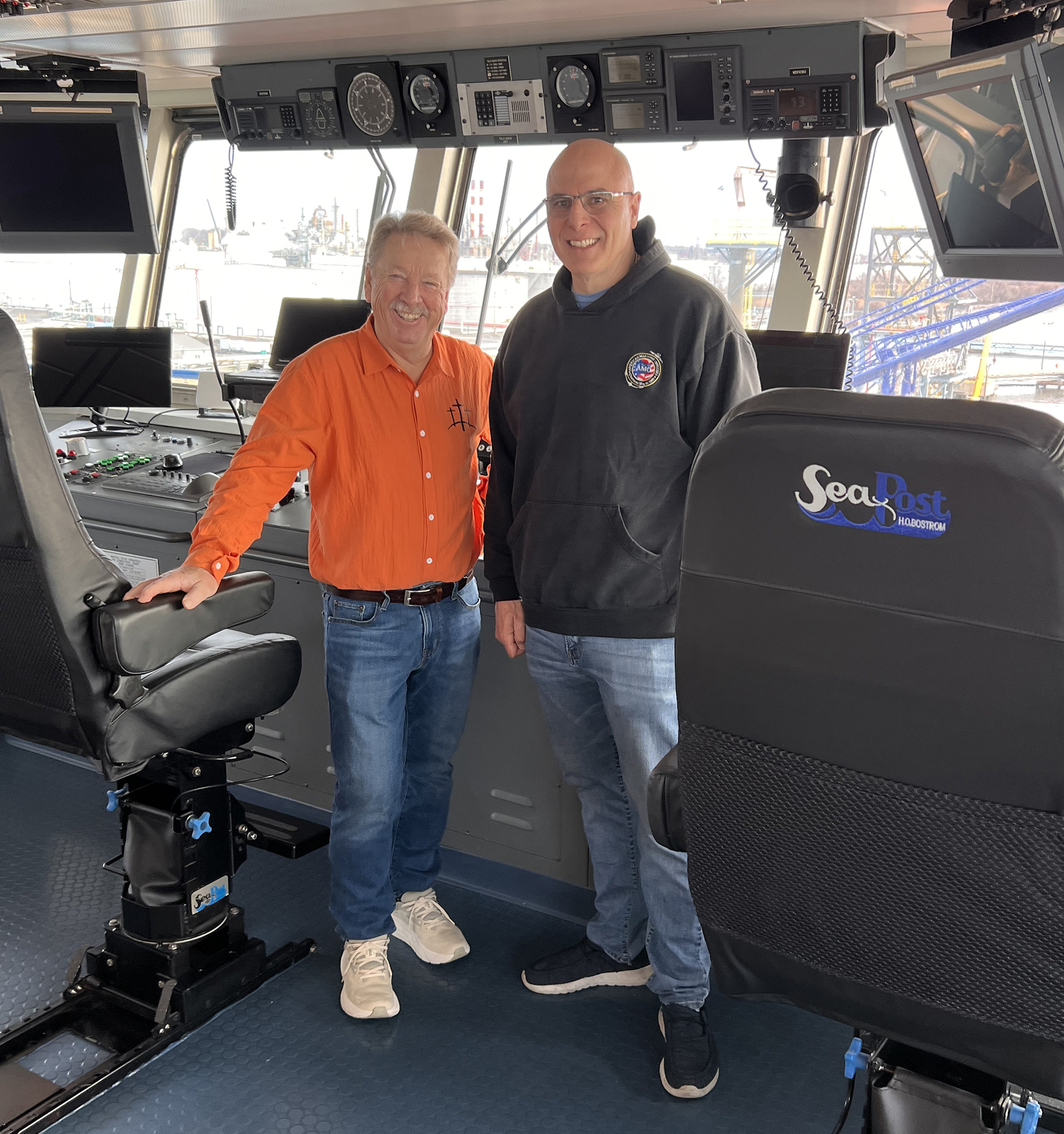 Photos: AMO Members on the Inland Waterways - American Maritime Officers