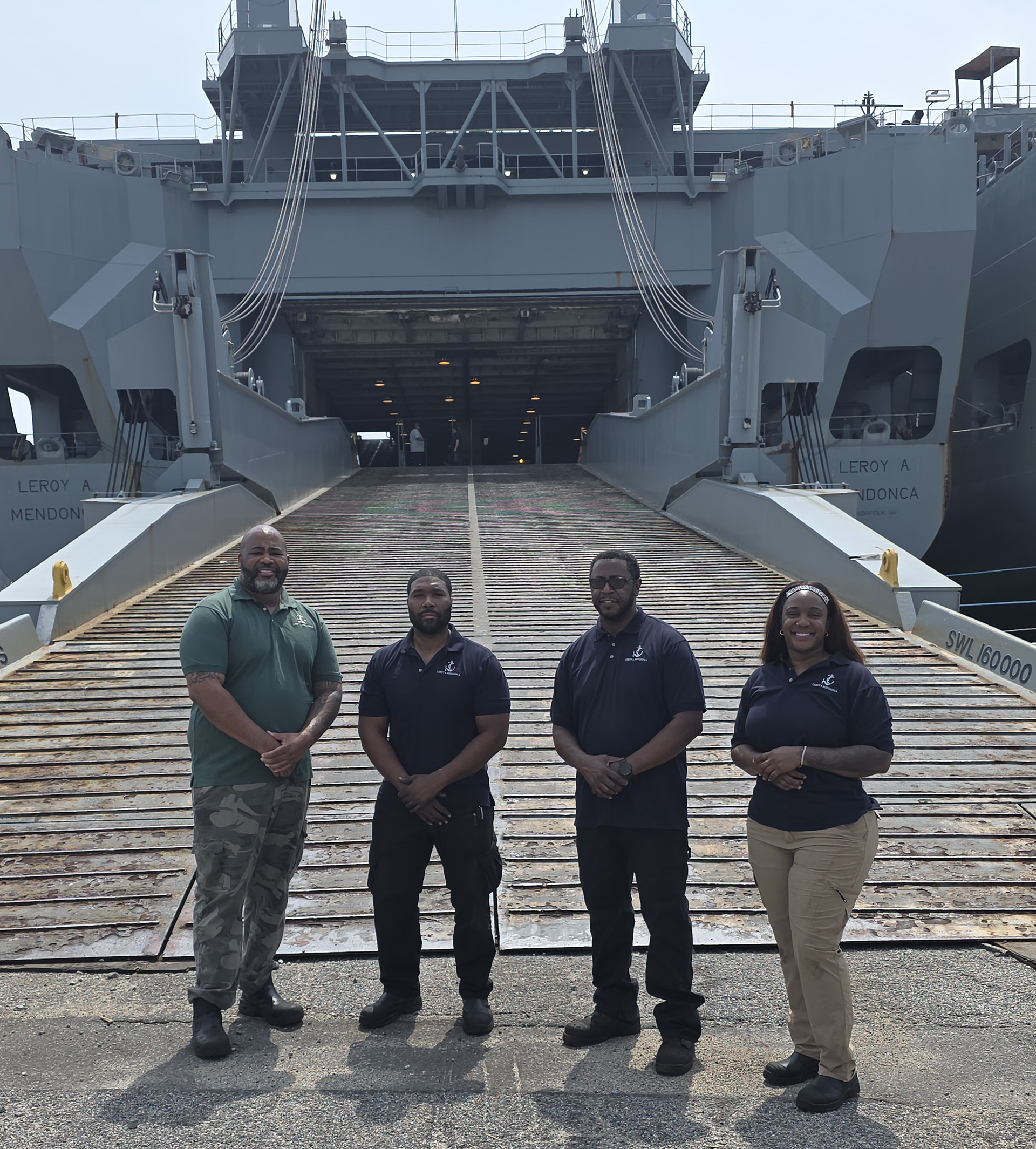 Photos: Honoring Juneteenth on the USNS Mendonca - American Maritime Officers