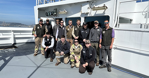 Photos: AMO Aboard the Tanker California - American Maritime Officers