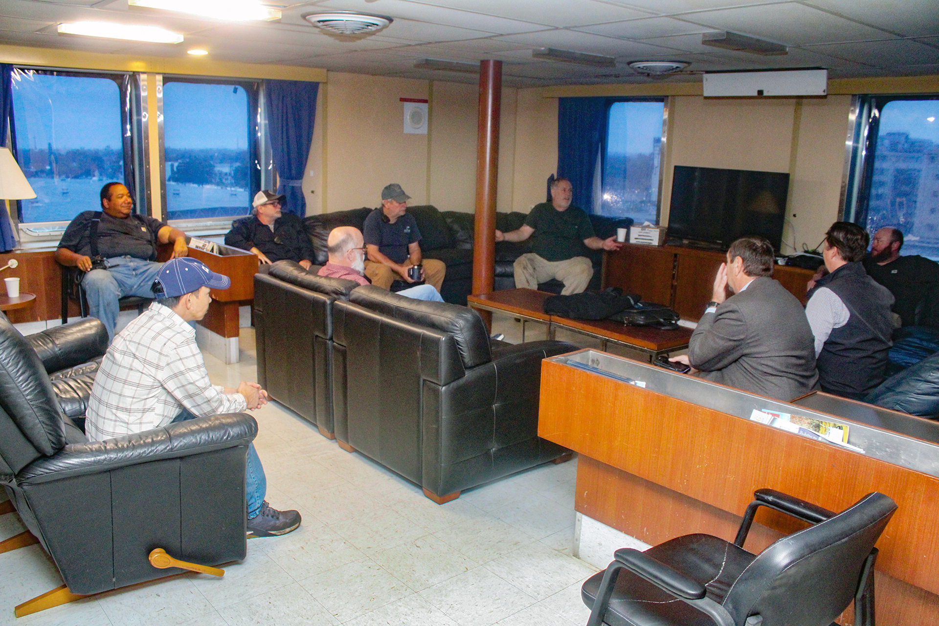 AMO Aboard Cape Kennedy, Cape Knox - American Maritime Officers